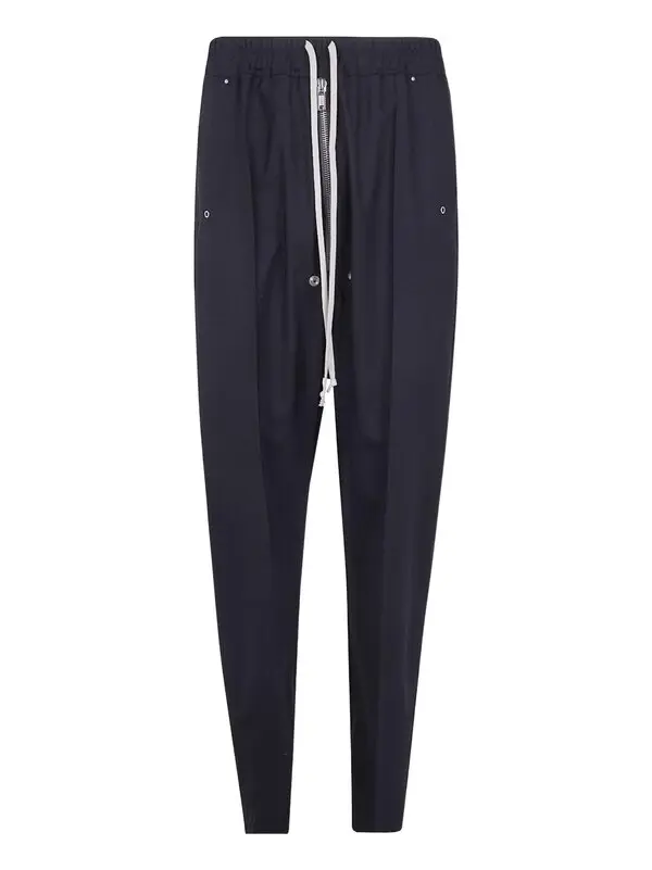 Rick Owens Zip-up Trousers - Black