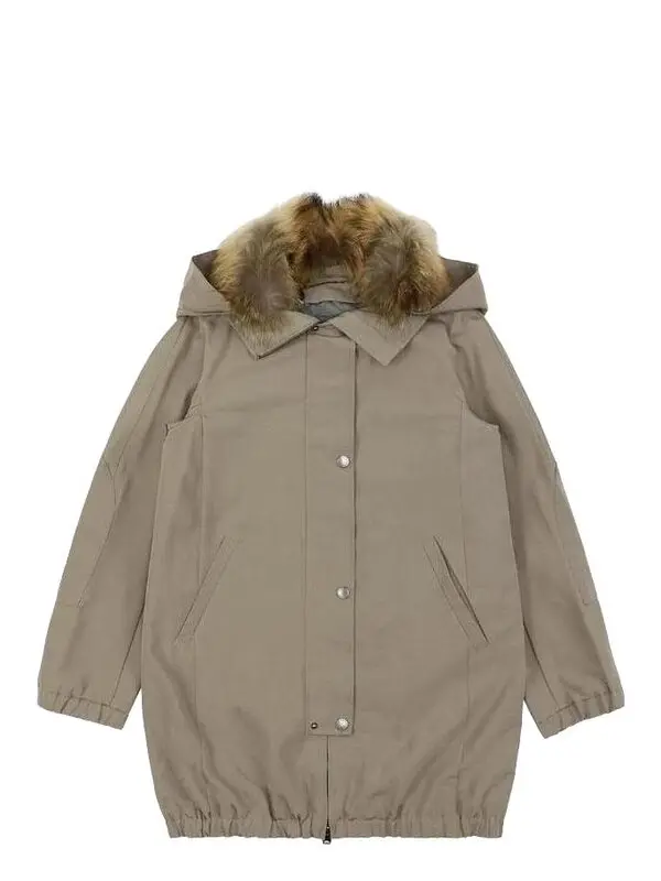 Max Mara Hooded Casual Jacket - Gray