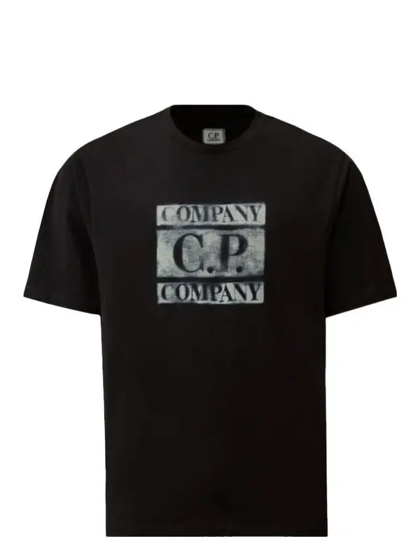 C.P. COMPANY Graphic Logo T-shirt - Blue