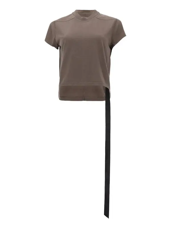 Rick Owens Small Level T Cropped T-shirt - Brown