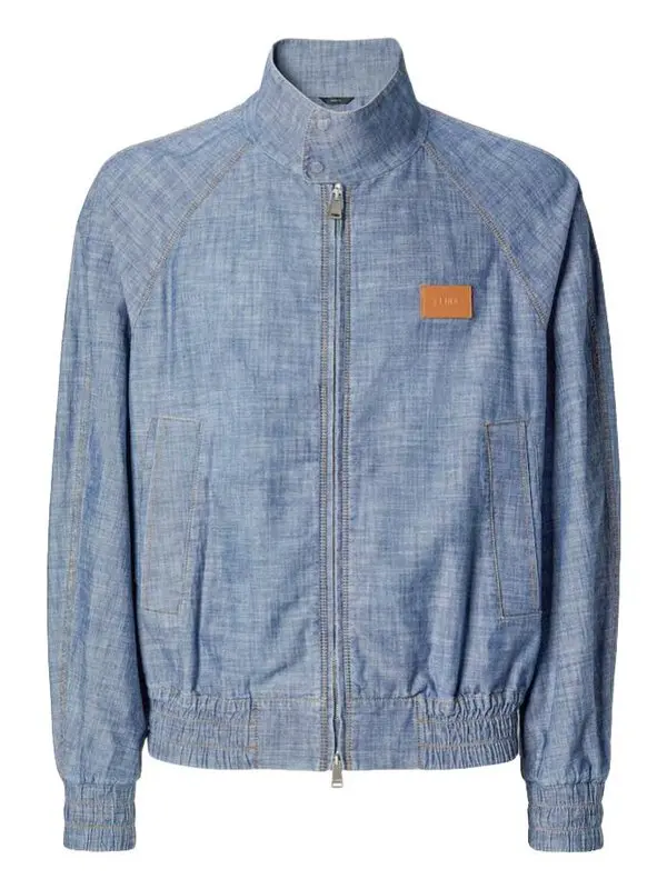 Fendi Long Sleeve Jacket - Light Blue