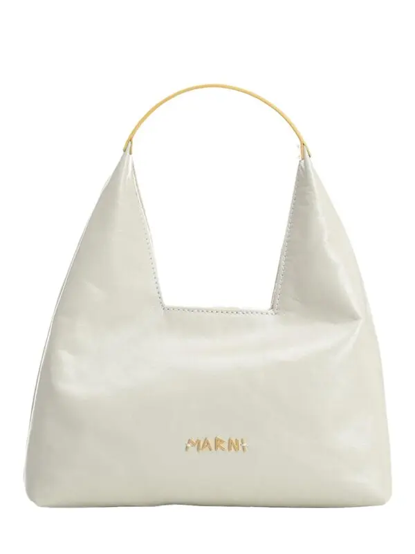 Marni Mini Leather Shoulder Bag - Everest