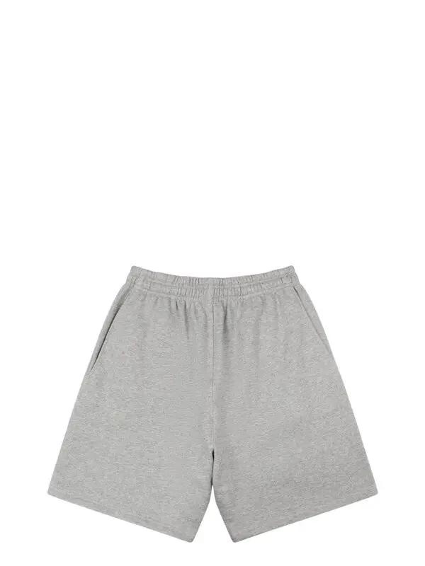 ENTIRE STUDIOS Standard Elastic Waistband Sweatshorts - Gray Marble