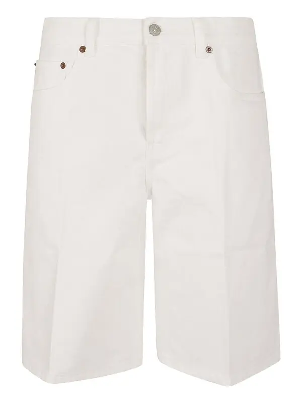 Polo Ralph Lauren Bermuda Denim Shorts - White