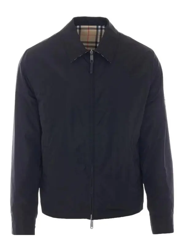 Burberry Reversible Check Jacket - Black