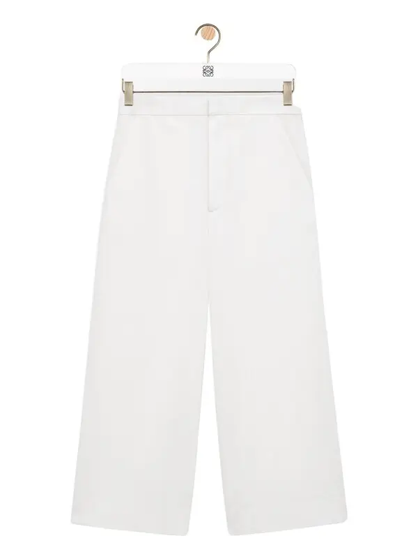 Loewe Elastic Waist Jeans - White