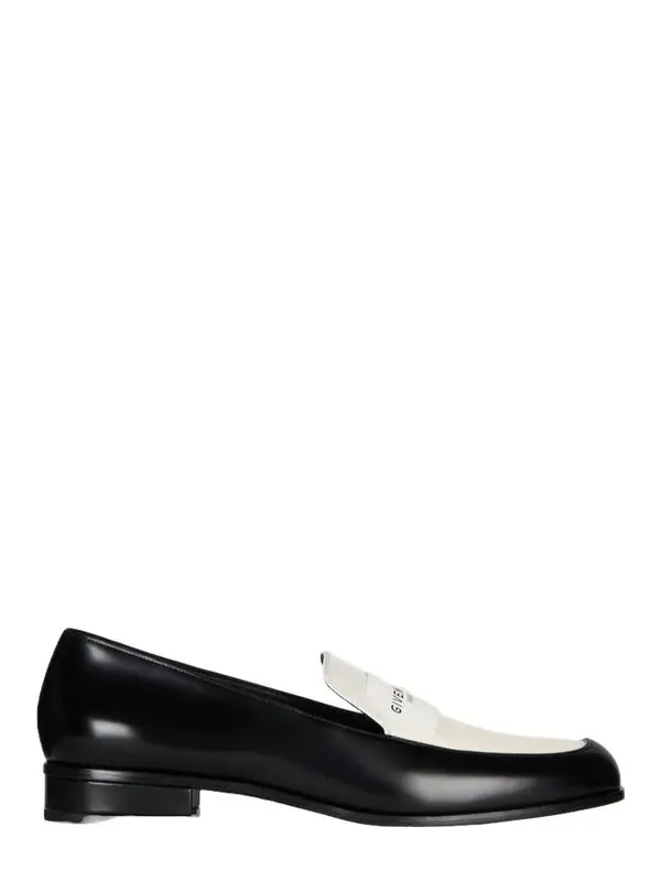 Givenchy Tux Bicolor Loafers - Black And White