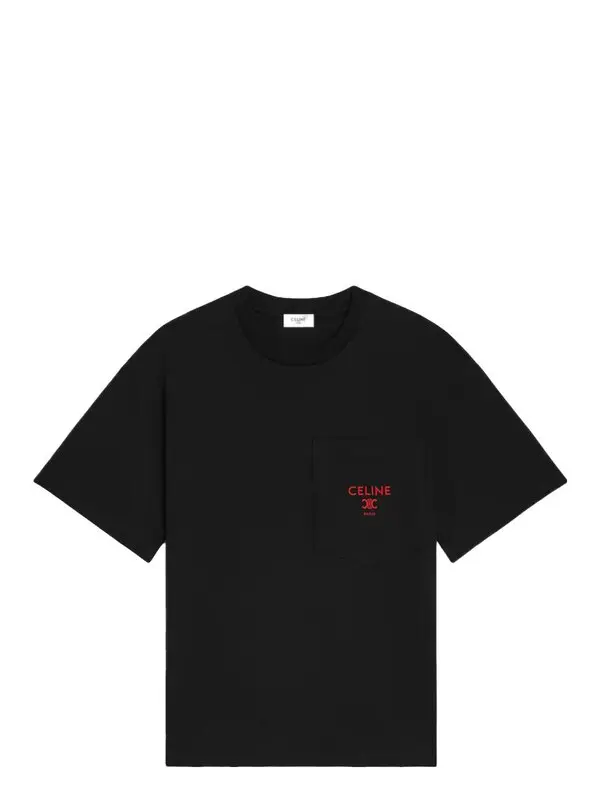 Celine Short Sleeve T-shirt - Black