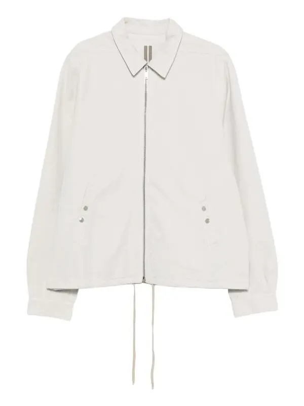 Rick Owens Zipped Jacket - White