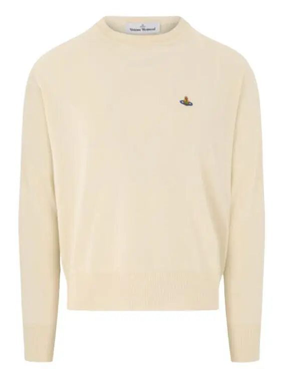 VIVIENNE WESTWOOD Orb Jumper - Cream