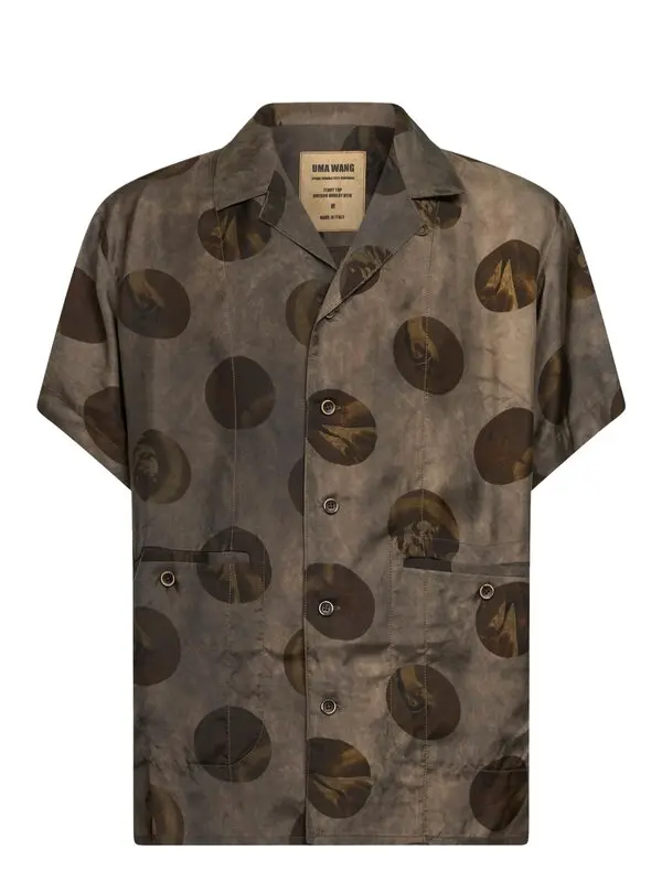 UMA WANG Short-sleeved Shirt - Gray-brown