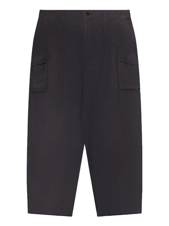 MAISON MARGIELA Cargo Pockets Tapered Trousers - Washed Black