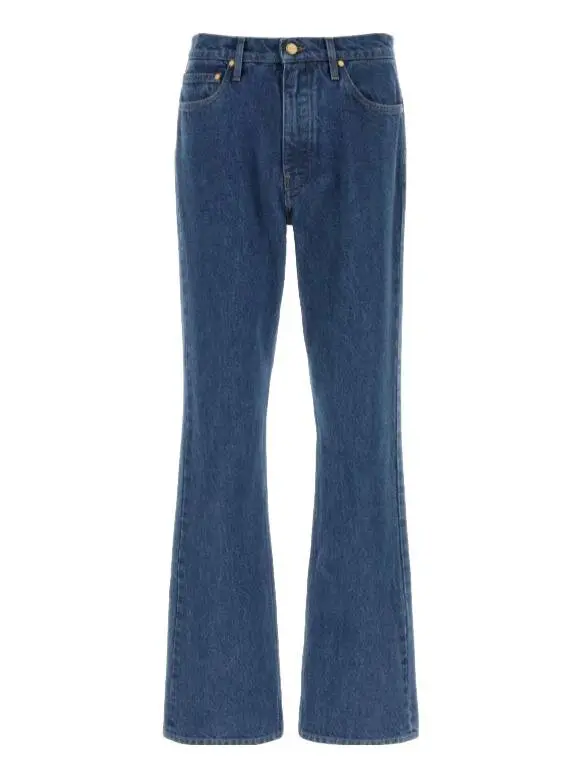 JIL SANDER Treated Straight-leg Jeans - Blue