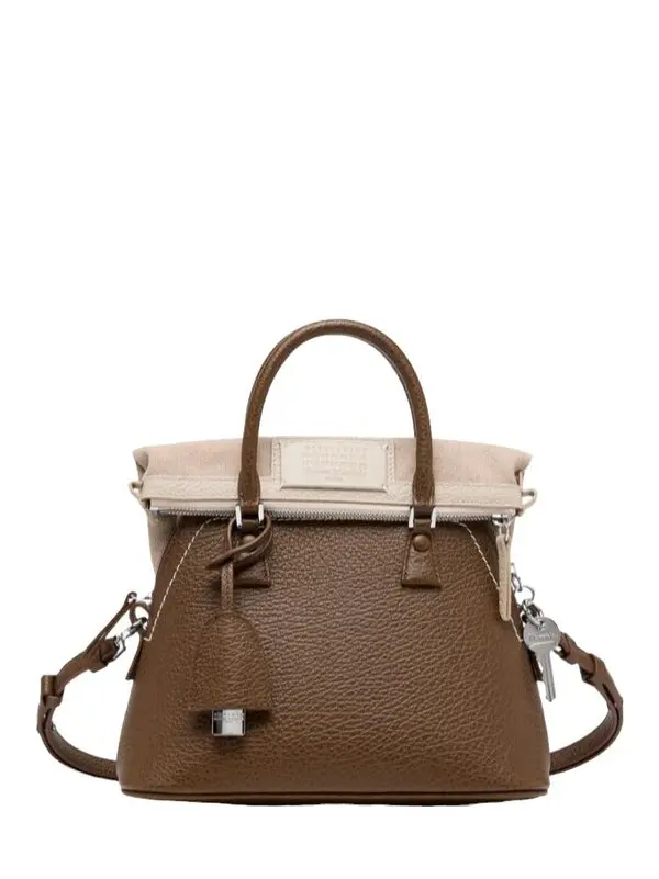 MAISON MARGIELA 5ac Classique Mini Shoulder Bag - Brown