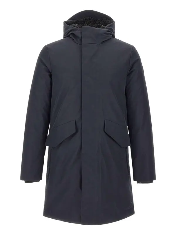 SAVE THE DUCK Raymond Hooded Coat - Black