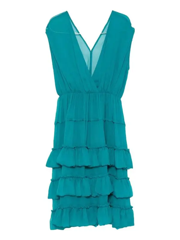 Dries Van Noten Dally Dress - Petrol