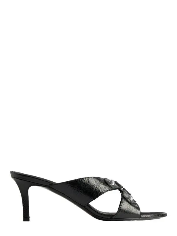 Balenciaga City Sandal - Black