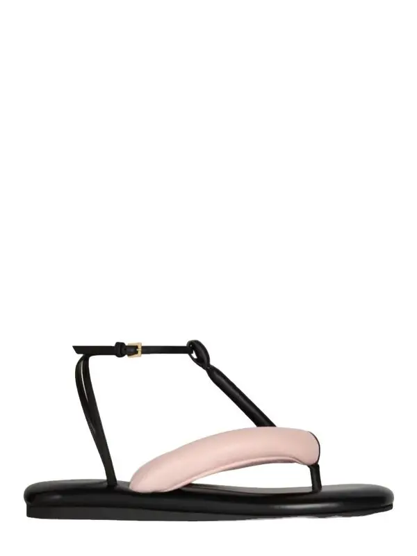 Givenchy Boudoir Padded Flat Sandals - Black/pink