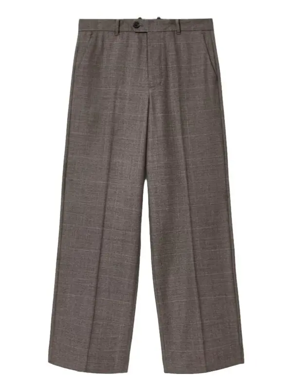 ALLSAINTS Clover Loose Fit Tailored Trousers - Feather Taupe