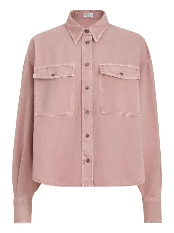 Brunello Cucinelli Long-sleeved Shirt - No