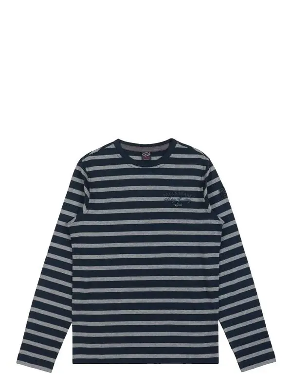 PAUL  SHARK Logo Long-sleeved T-shirt - Black