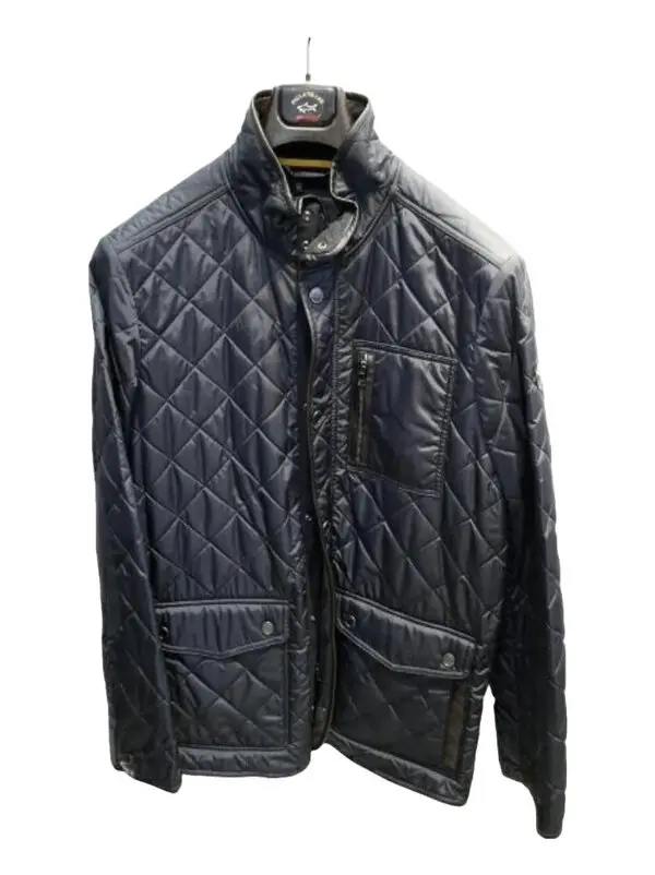 PAUL  SHARK Paul & Shark High-necked Quilted Padded Jacket - Black