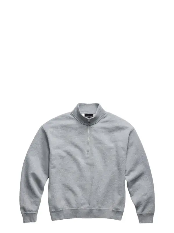 Canada Goose Long Sleeve Half-zip Sweatshirt - Stone Heather