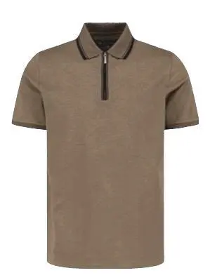 Loro Piana Short-sleeved Polo Shirt - Brown