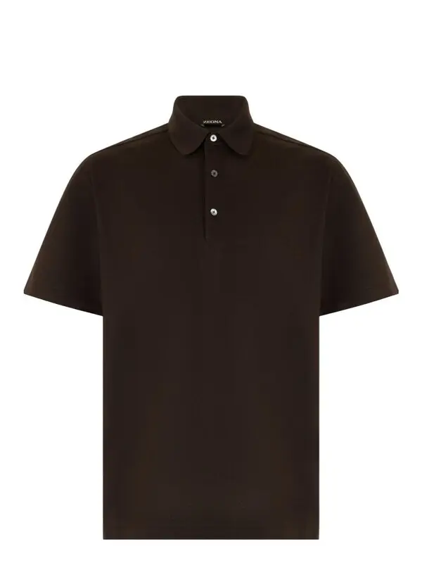 Zegna Short-sleeve Polo Shirt - No