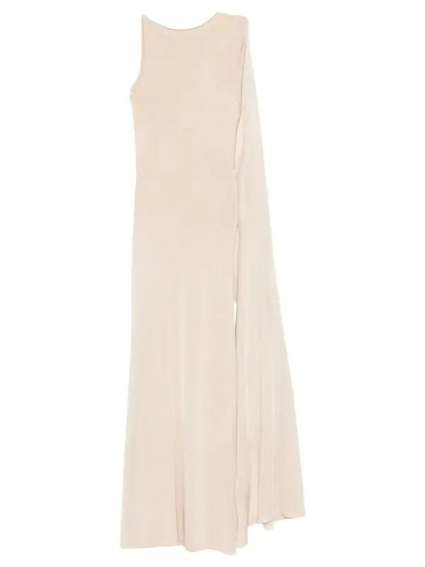 AYA MUSE One-shoulder Maxi Dress - Nude