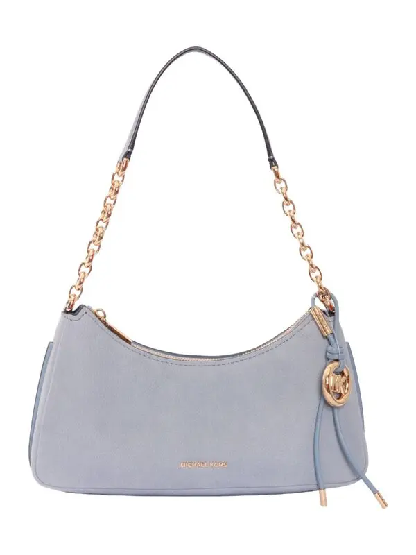 Michael Kors Nolita Chain Linked Shoulder Bag - Gray