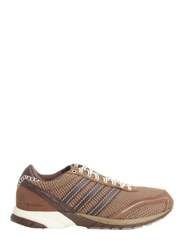 ADIDAS X WALES B ONNER Adidas X Wales Bonner Adizero Adios Mesh Running Sneakers - Brown