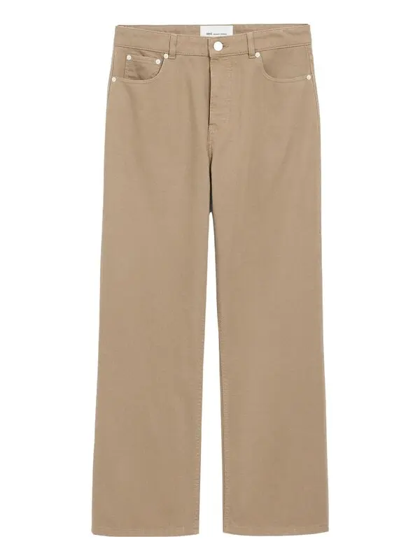 Ami Large Fit Jeans - Taupe