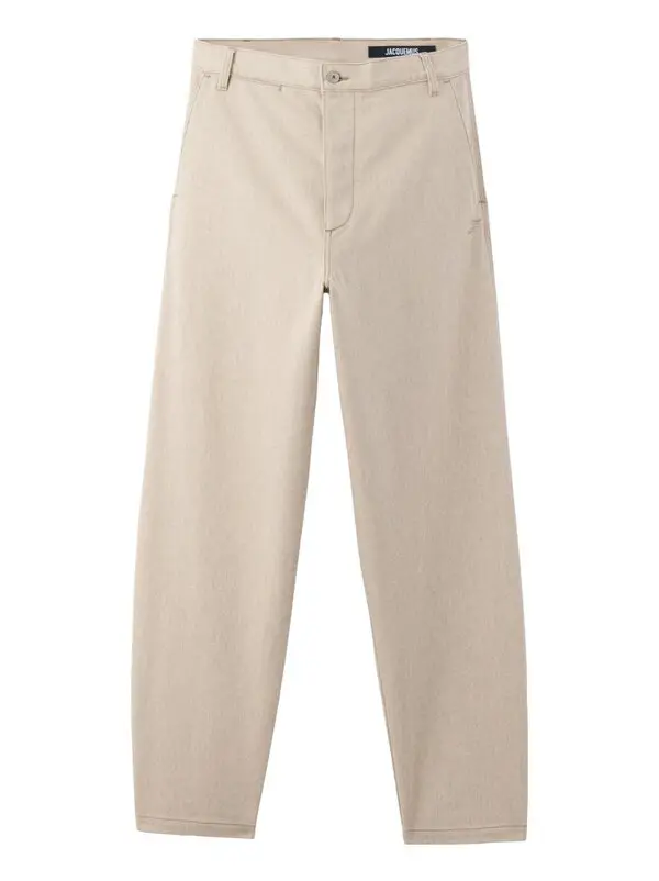 Jacquemus Paysan Wide-leg Pants - Light Beige