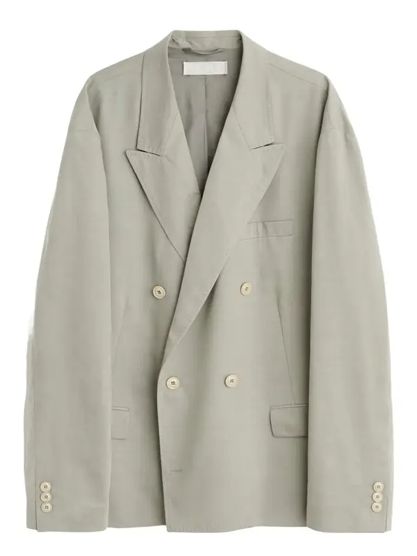 Our Legacy Double-breasted Suit Jacket - Willow Gray