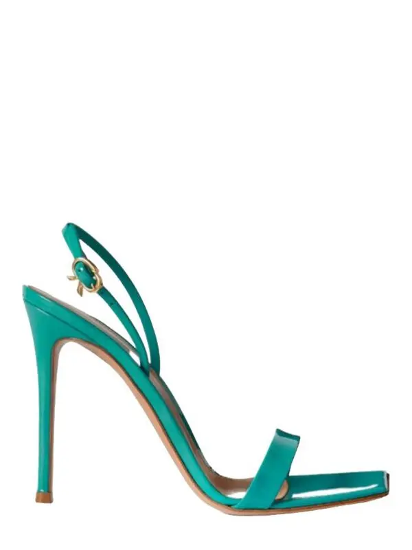 GIANVITO ROSSI Bowknot Strap Sandals - Green