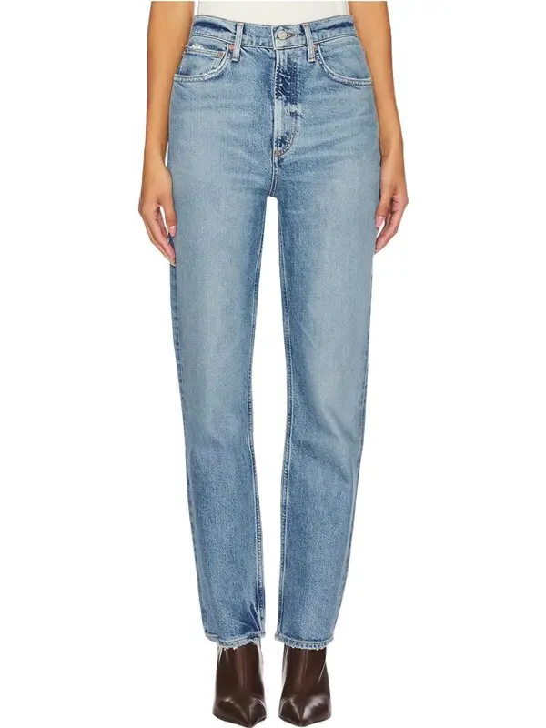 AGOLDE Straight Leg Jeans - Blue