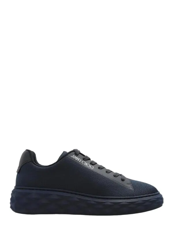 JIMMY CHOO Diamond Low-top Sneakers - Navy Blue