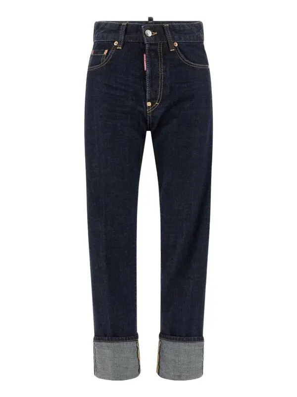 Dsquared2 Authentic Japanese Tomboy Jeans - Navy Blue