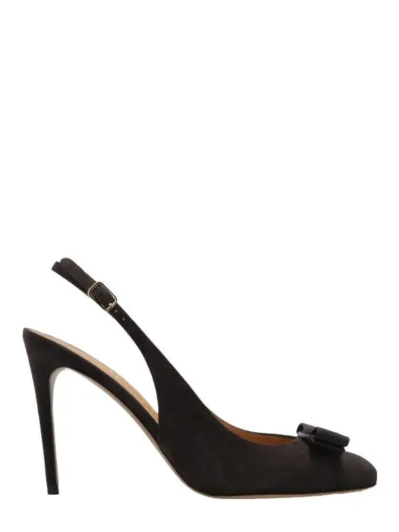 FERRAGAMO Vara Bow Slingback - Black