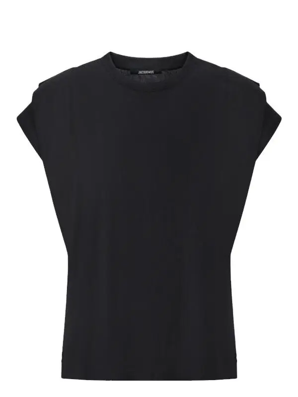 Jacquemus Ventadou Sleeveless Tank Top - Black