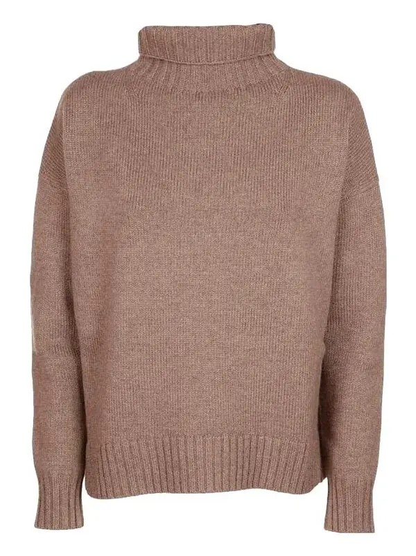 Max Mara Trau Turtleneck Pullover - Brown