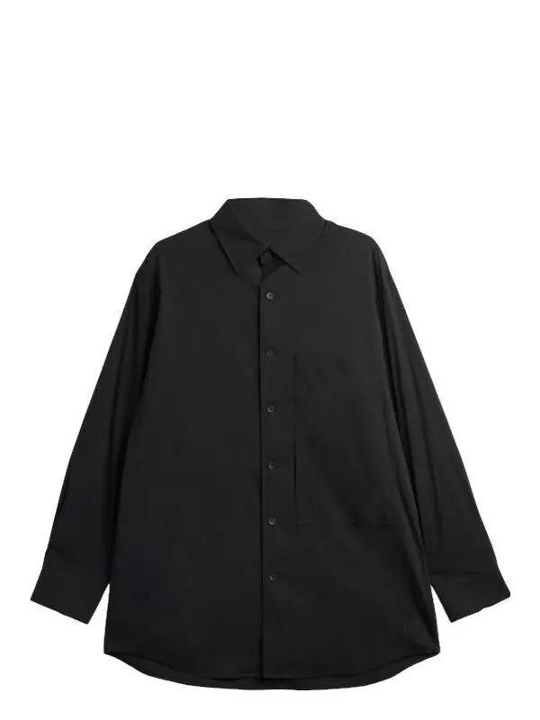 Y3 Long-sleeved Sporty Shirt - Black