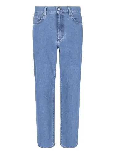 Zegna Straight Leg Jeans - Blue