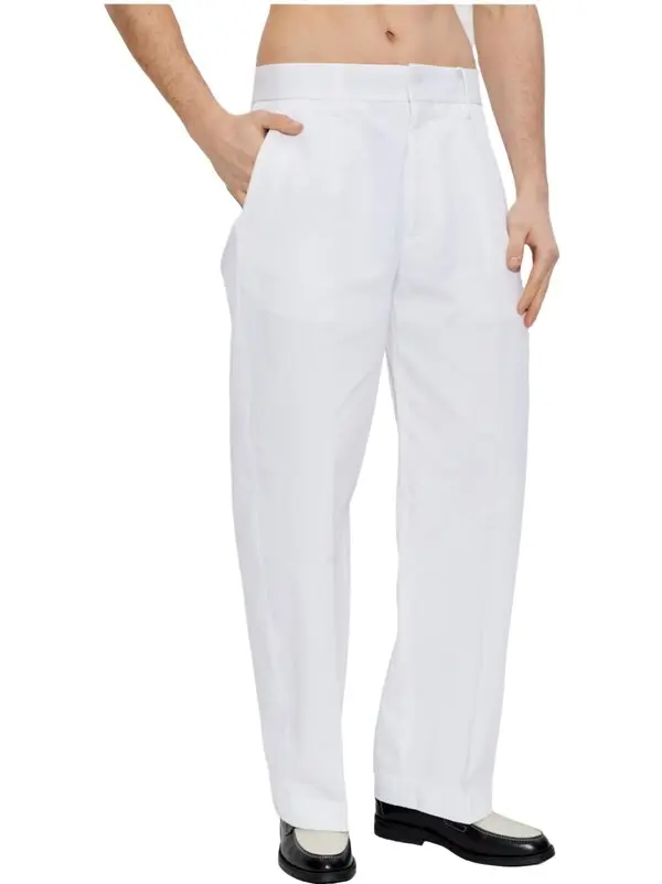 Dsquared2 Monkey Business Snatch Pants - White