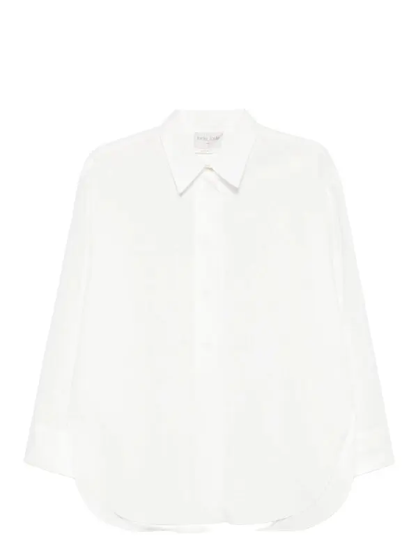 FORTE_FORTE Long Sleeve Shirt - White
