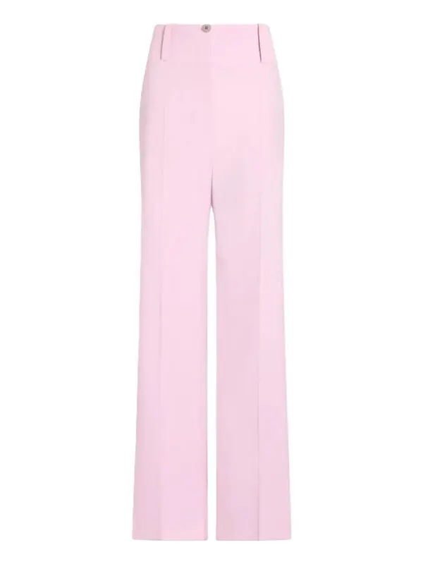PATOU High-waisted Straight Trousers - Pink