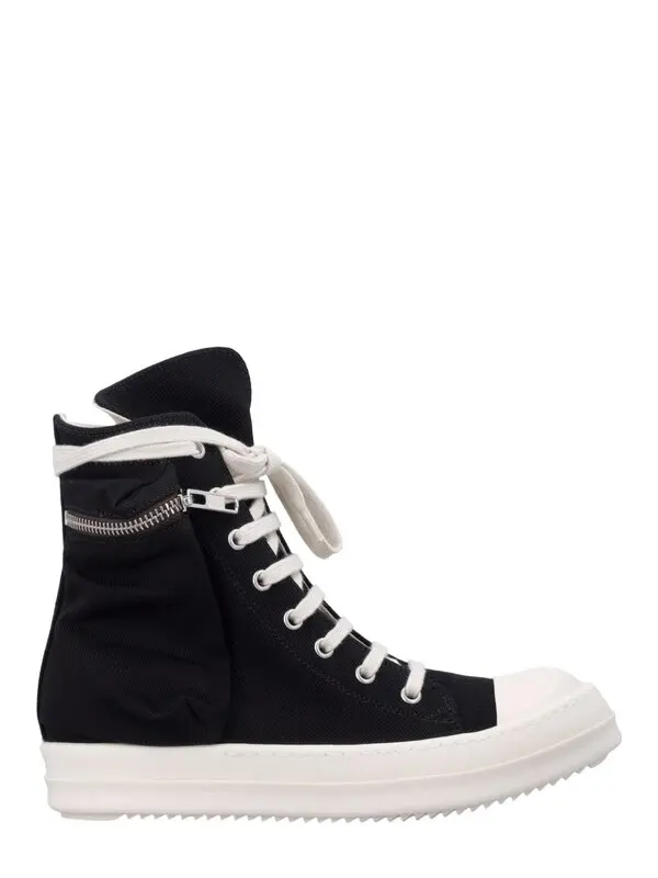 Rick Owens Cargo High-top Sneakers - Black