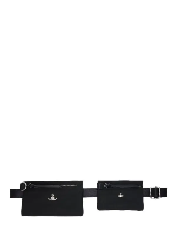 VIVIENNE WESTWOOD Double Pouch Belt - Black