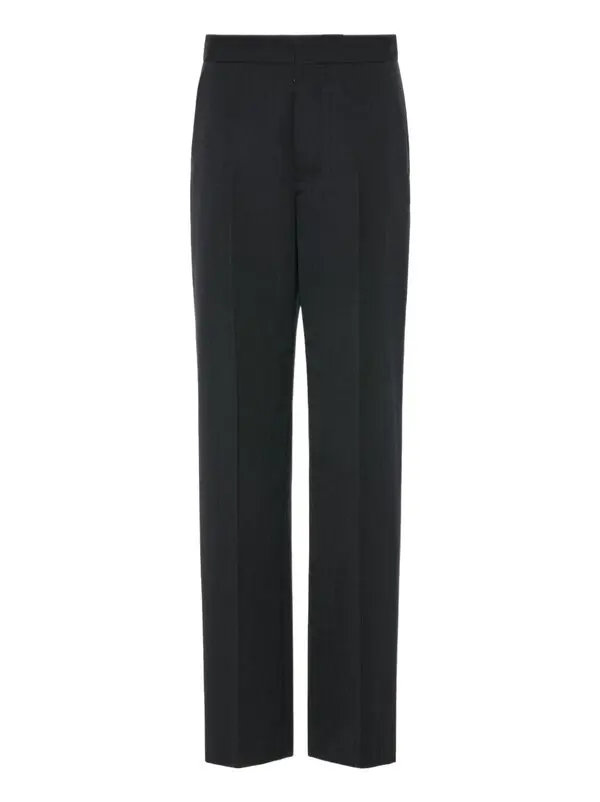 MAISON MARGIELA Wool Trousers - Dark Grey